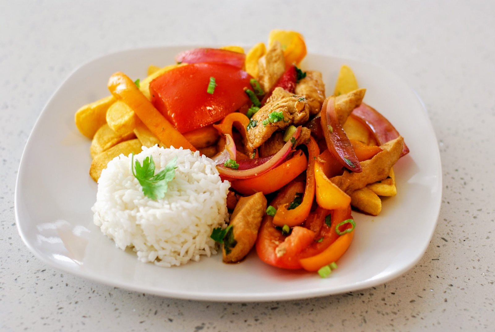Pollo Saltado (Peruvian Chicken Stir-Fry) – Stir And Chill